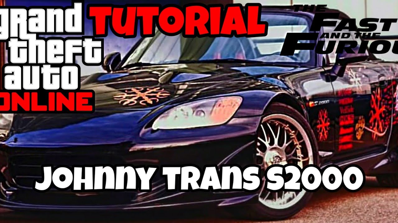 GTA 5 making Johnny Trans s2000 tutorial *new dlc* car - YouTube