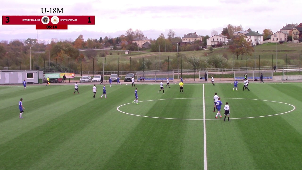 Rēzeknes FA/BJSS - RFK/FK Spartaks 2. puslaiks (u-18) - YouTube