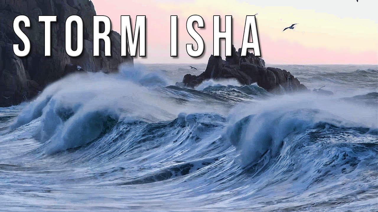 Storm Isha, Cornwall - Day 2 - Huge Waves & Sunshine - YouTube
