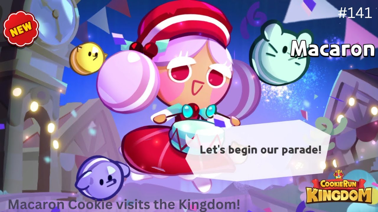Macaron Cookie visits the Kingdom! [Cookie Run: Kingdom #141] - YouTube