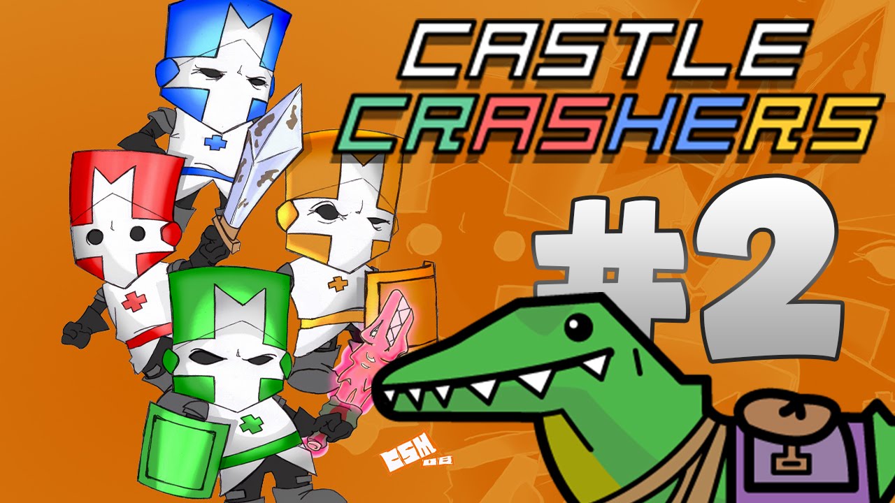 Castle Crashers - Ep 2 - Jerry The Crocodile - YouTube