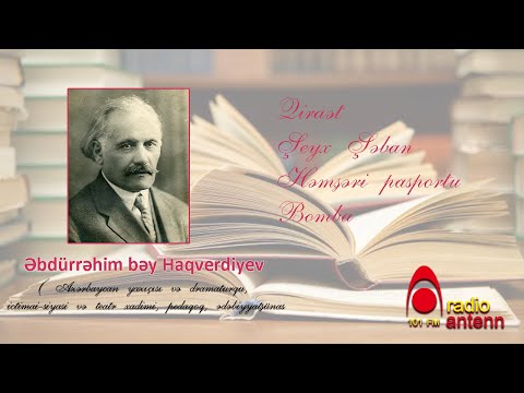 Əbdürrəhim bəy Haqverdiyev - Seçilmiş əsərlər