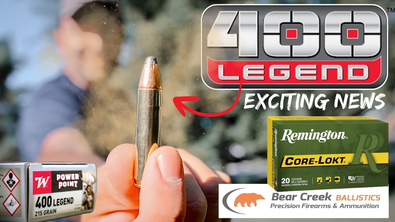 NEW 400 Legend Ammunition is a Game Changer! Is it the BEST?!? - YouTube