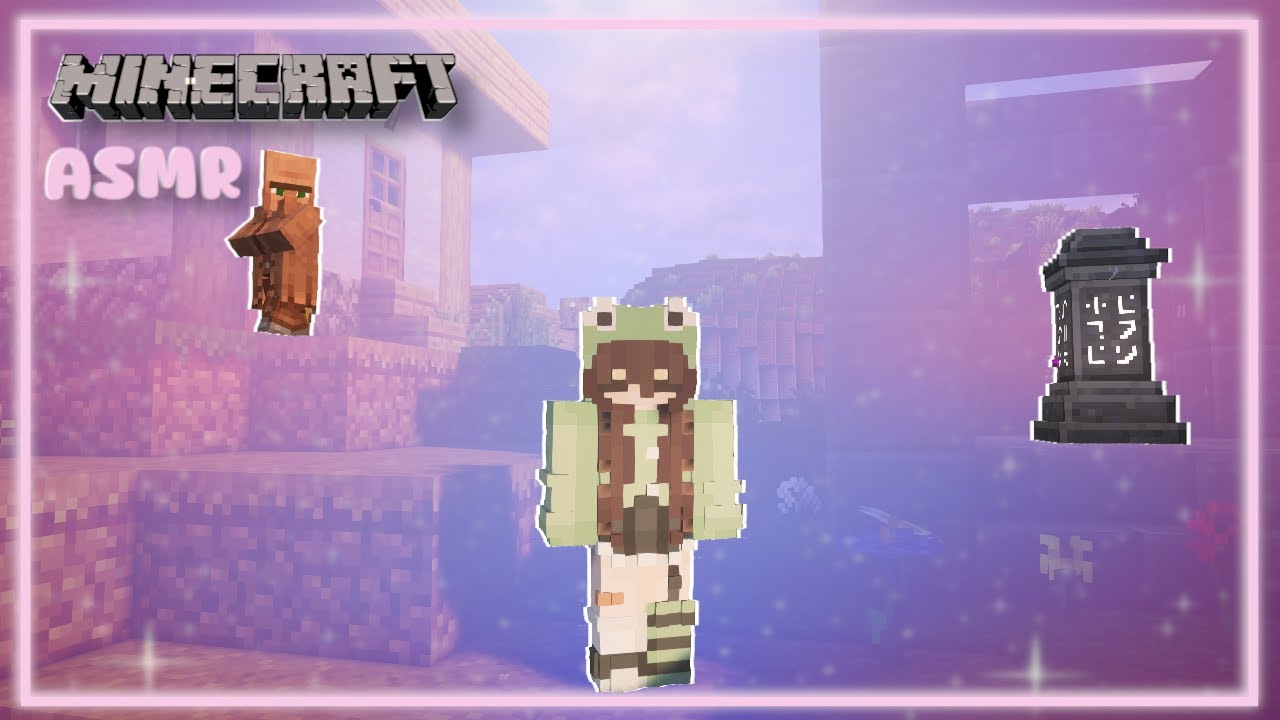 Minecraft ASMR | Building & Exploring | No Talking, Relaxing Gameplay ...
