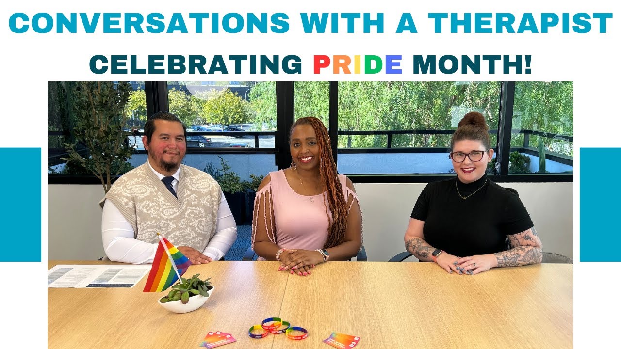 Conversations With A Therapist: Celebrating Pride Month! - YouTube
