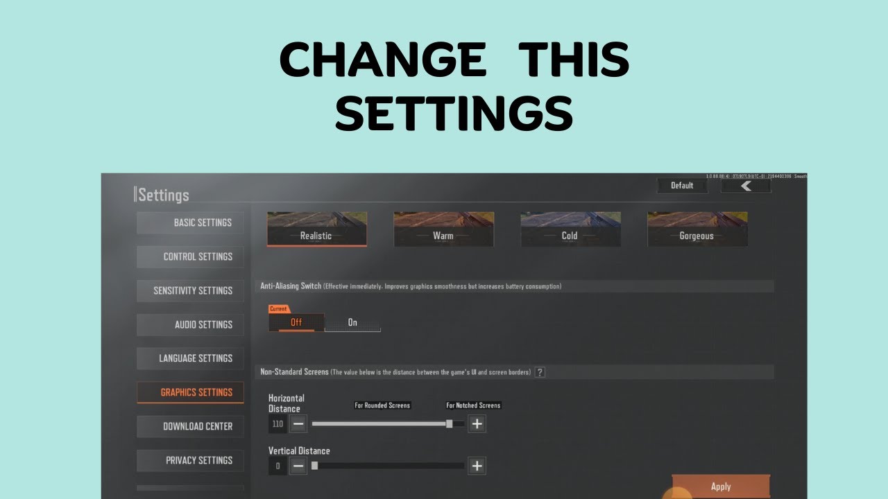 How to Turn on and off Anti Aliasing in Arena Breakout - YouTube