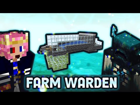 [TUTO]FARM WARDEN (Wild Update) - MINECRAFT 1.19 - BEDROCK EDITION ...