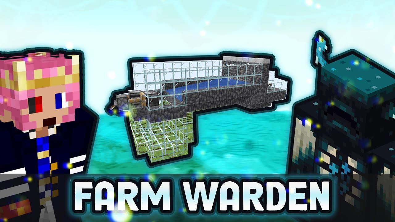 [TUTO]FARM WARDEN (Wild Update) - MINECRAFT 1.19 - BEDROCK EDITION ...