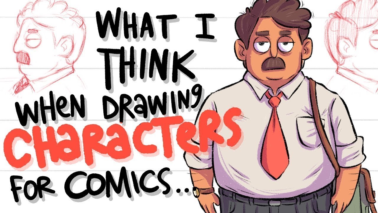 How I Design Characters for Comics - YouTube