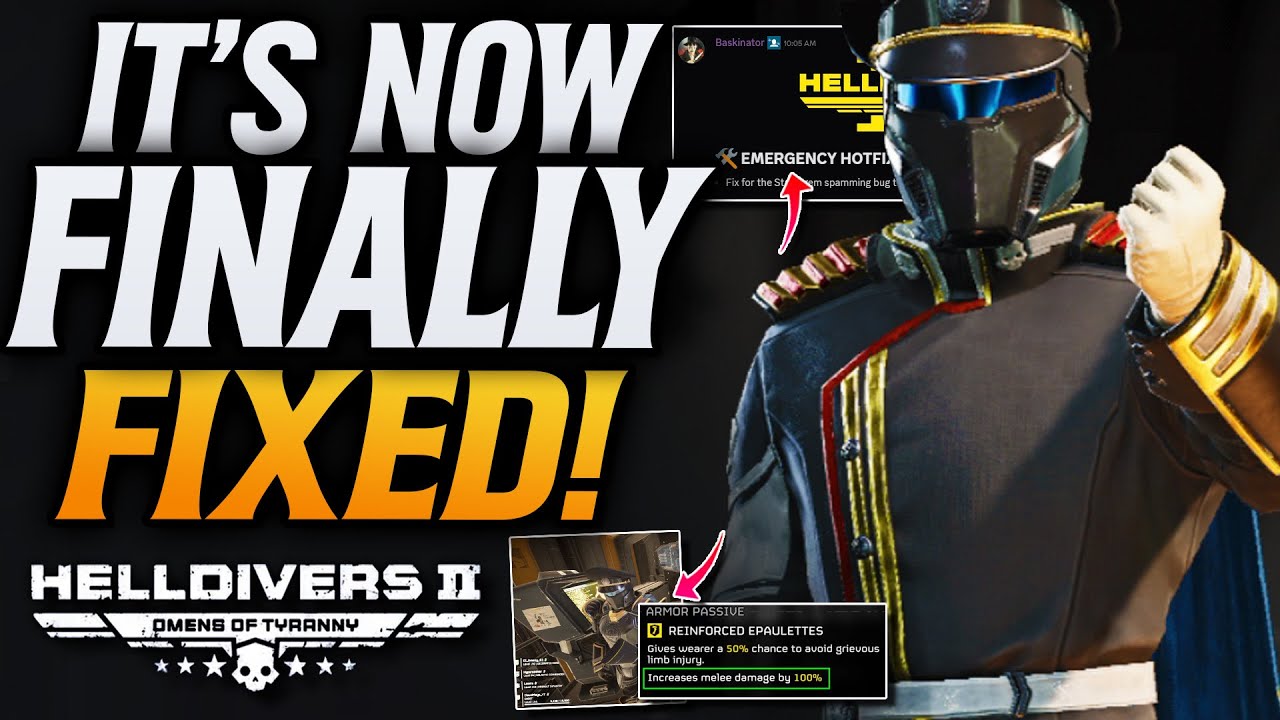 Helldivers 2 New Patch Update! Hidden Easter Eggs You Need To See! - YouTube