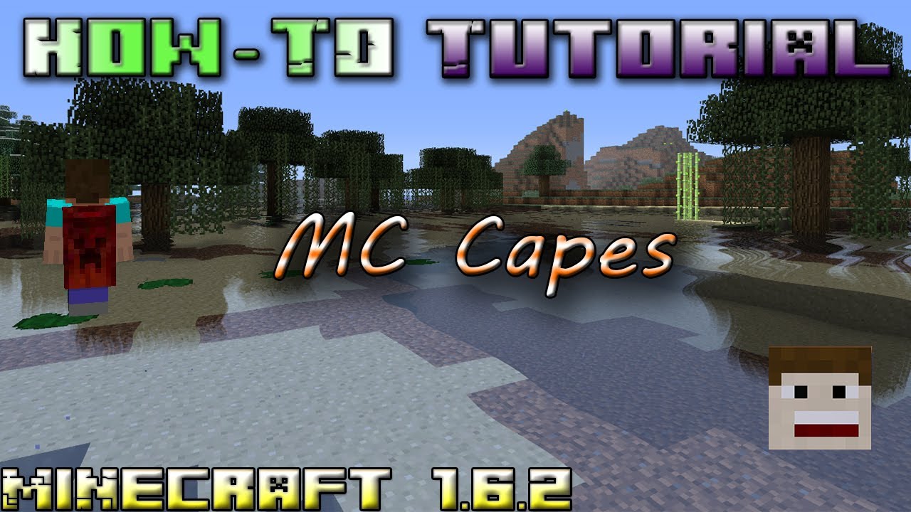 How to install and use MCCapes for Minecraft 1.6.2 - YouTube