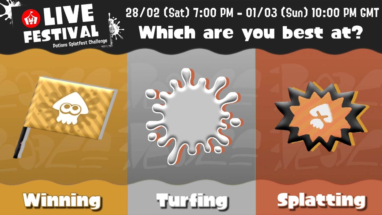 Splatoon 3 LIVE Festival Announcement! (Custom Splatfest) - YouTube