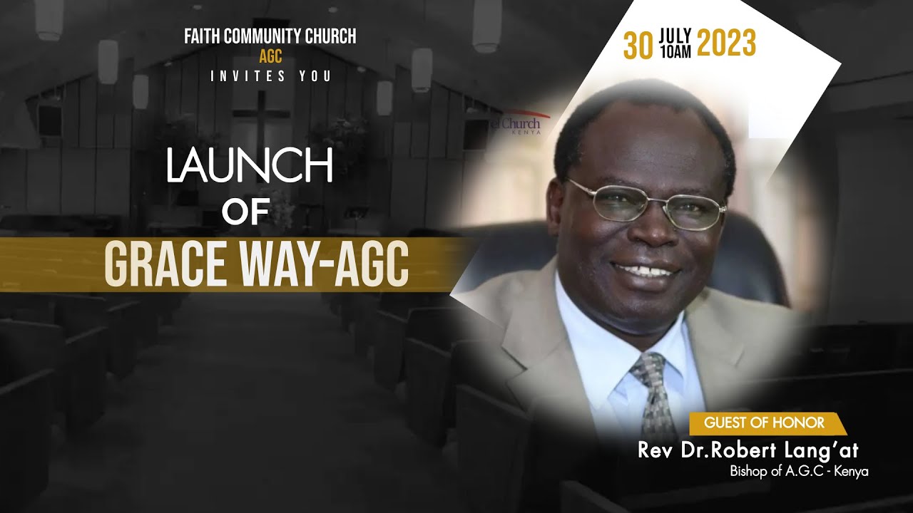 Grace way Church -Launch 30th July 2023 - YouTube