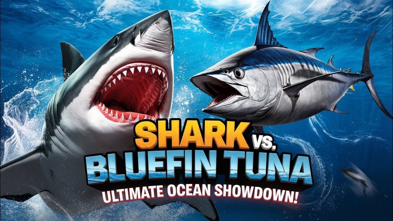 Shark vs.Bluefin Tuna:The Ultimate Ocean Showdown!#SharkVsTuna# ...