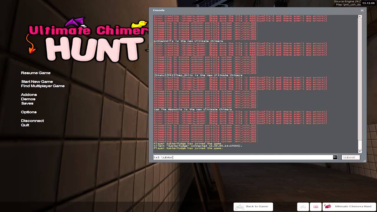 Gmod Chimera hunt ep 2 "I don't want to be baconT^T" With Theo_Shiio ...