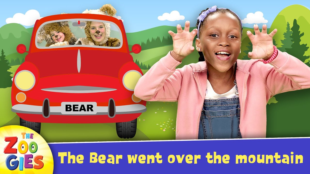 The Zoogies - The Bear Went Over The Mountain | Nursery Rhymes & Kids ...