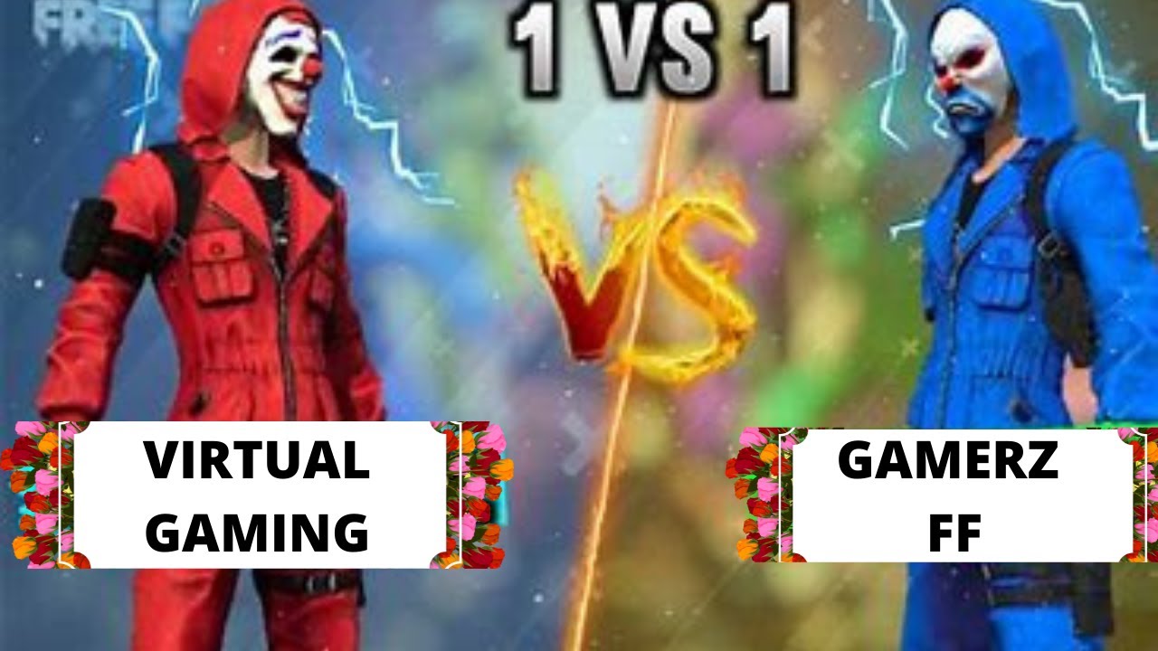 VIRTUAL GAMING VS GAMERZ FF II 1 V 1 OP CLASH SQUAD MATCH - MUST WATCH ...