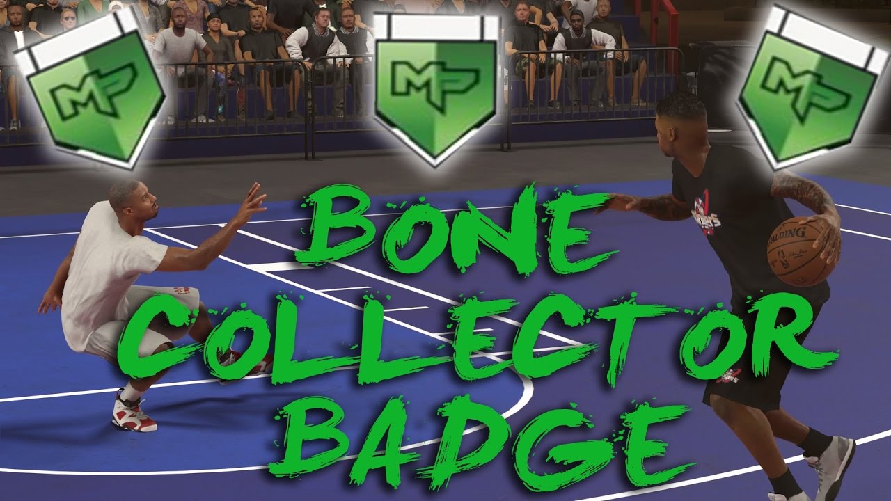 NBA 2K17 How To Get Bone Collector | MyPark Badge Tutorial | Most OP ...