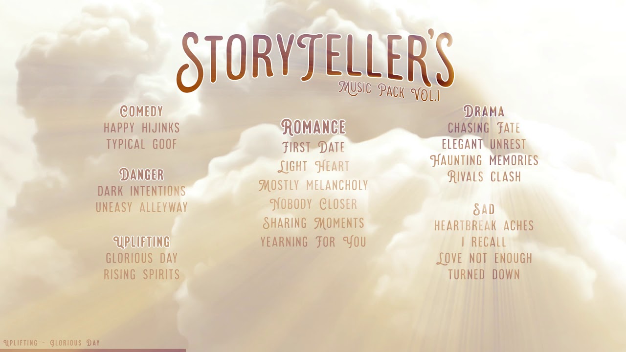 Storyteller's Music Pack Volume 1 Trailer - YouTube