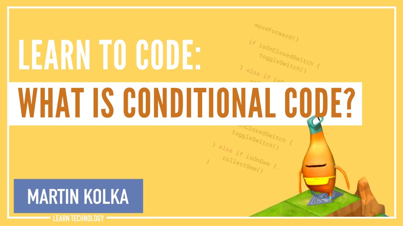 Learn To Code Swift What Is Conditional Code Youtube 5335