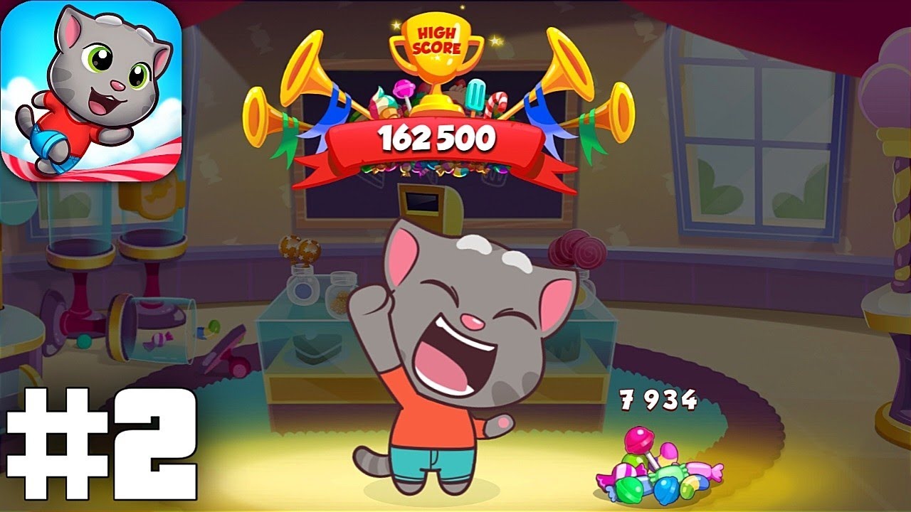 Talking Tom Candy Run; Talking Tom And Talking Angela Catching The ...