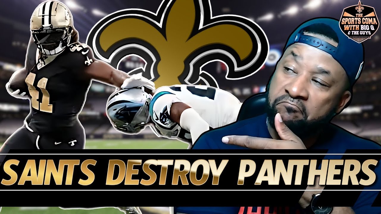 #Saints CRUSH Panthers! Kamara Shines, Allen Reacts & Cowboys Next ...