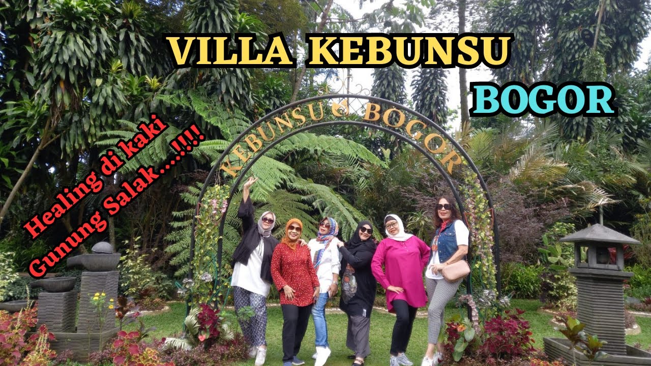 VILLA YANG COCOK UNTUK KELUARGA BERNUANSA ALAM || VILLA KEBUNSU BOGOR ...