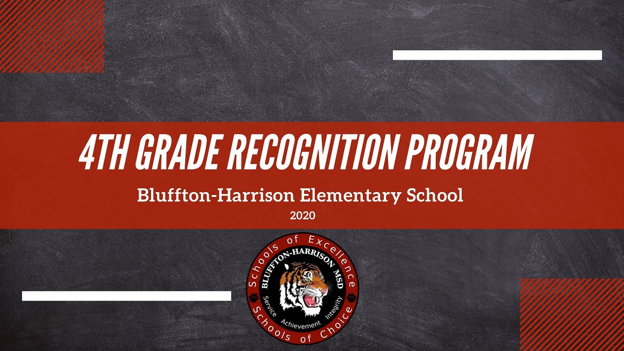 4th Grade Virtual Recognition Program 2019-2020 - YouTube