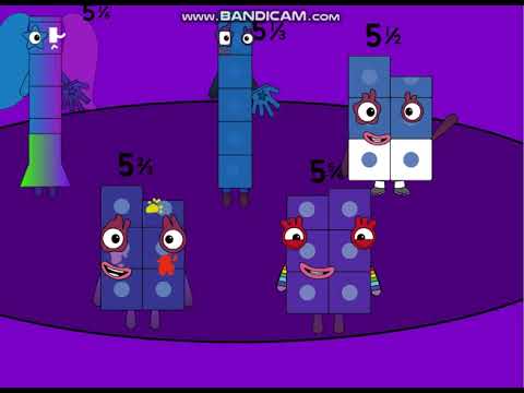 Numberblocks Band Sixths 6 - YouTube