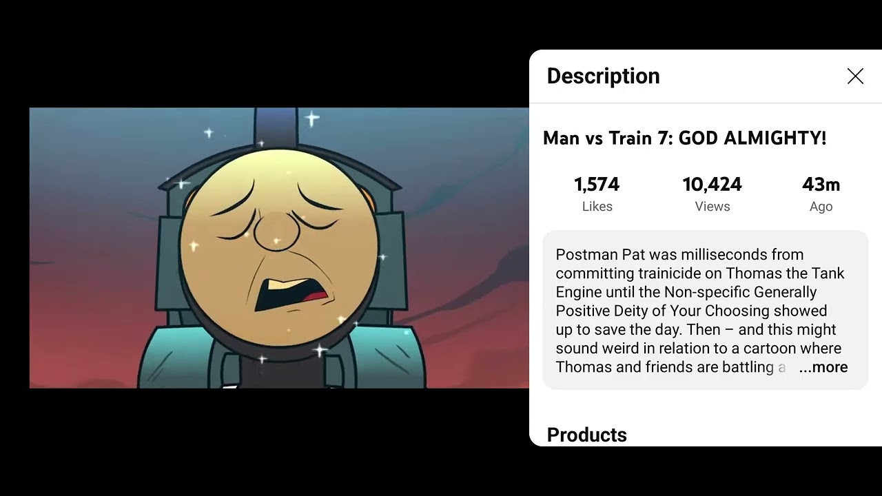 reacting to man vs train 7 god almighty - YouTube