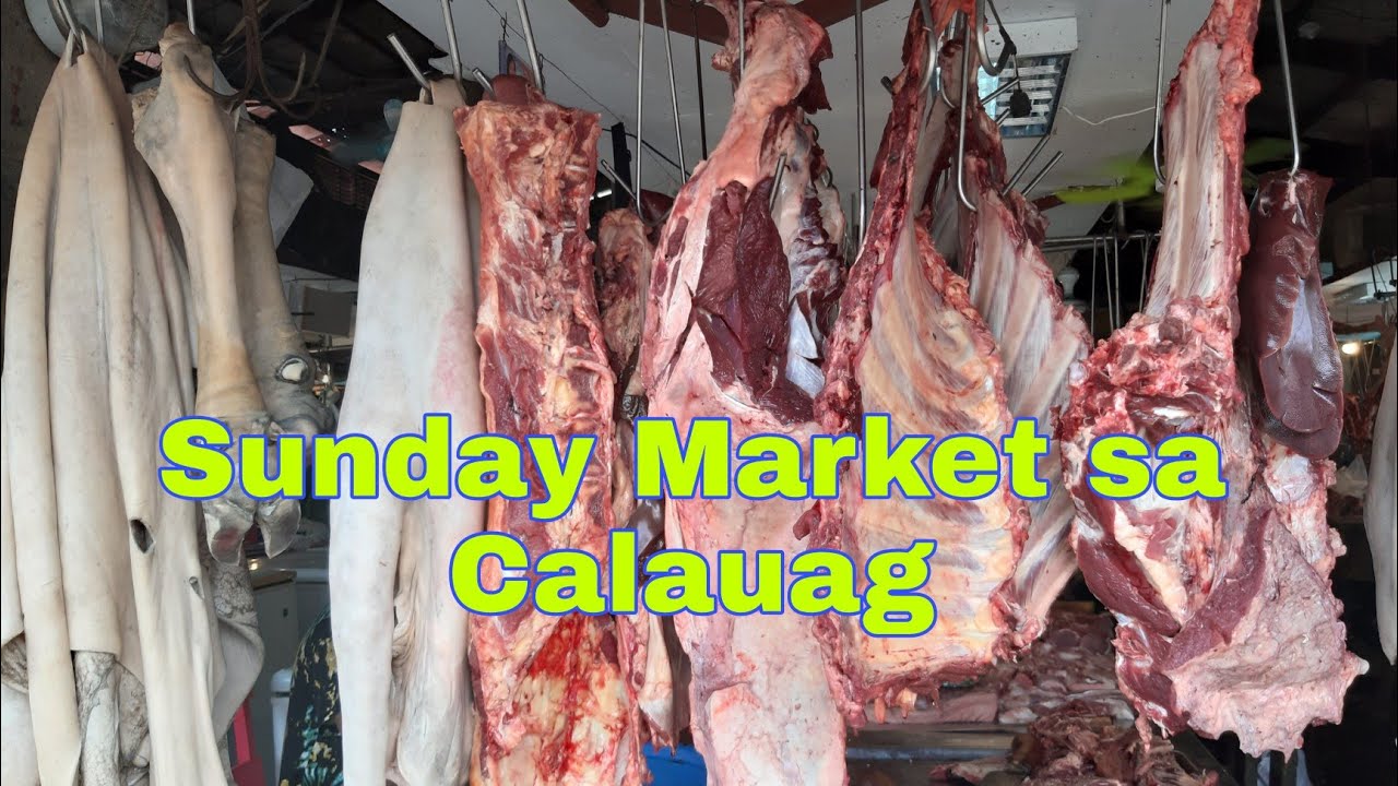 Sunday market sa Calauag - YouTube