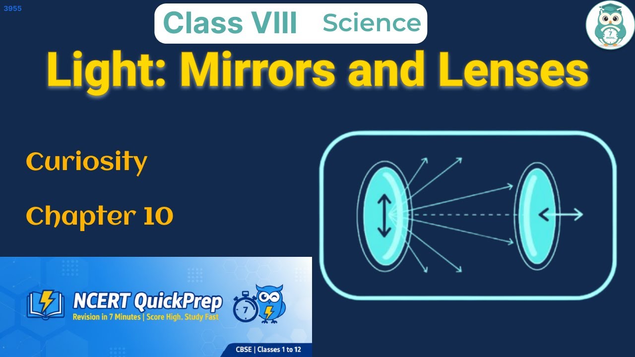 Light: Mirrors and Lenses | Class 8 Science Chapter 10 | CBSE NCERT ...