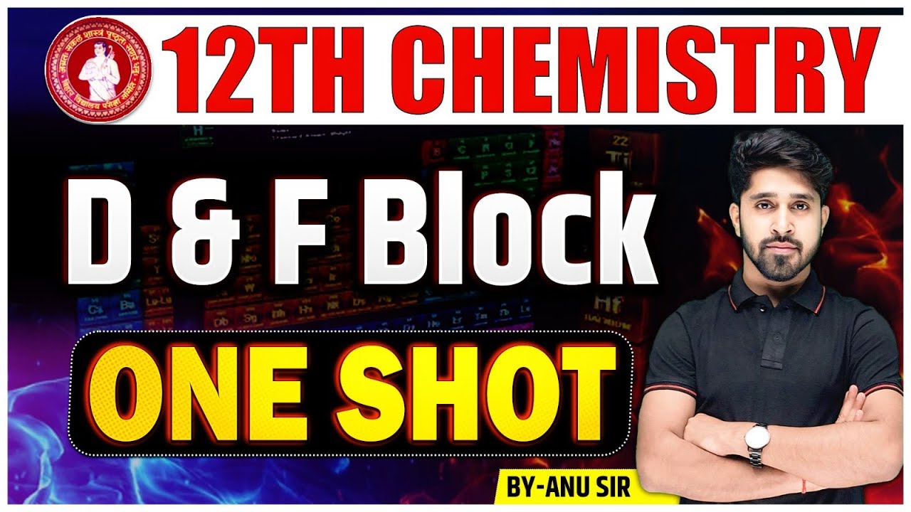 D and F Block Elements Class 12 | D and F Block Elements Class 12 in ...