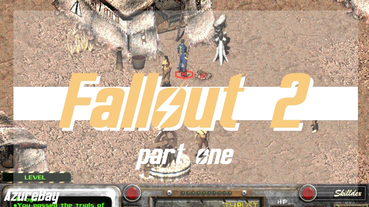 starting the hunt for the G.E.C.K | fallout 2 [part one] - YouTube