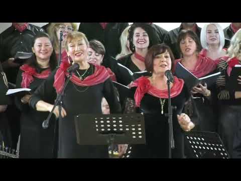 Bosveisim Dünyaya Nailya Şisolina ve Gluza Konyaaltı Belediyesi Dostluk Korosu şef Zera Vareldzhi