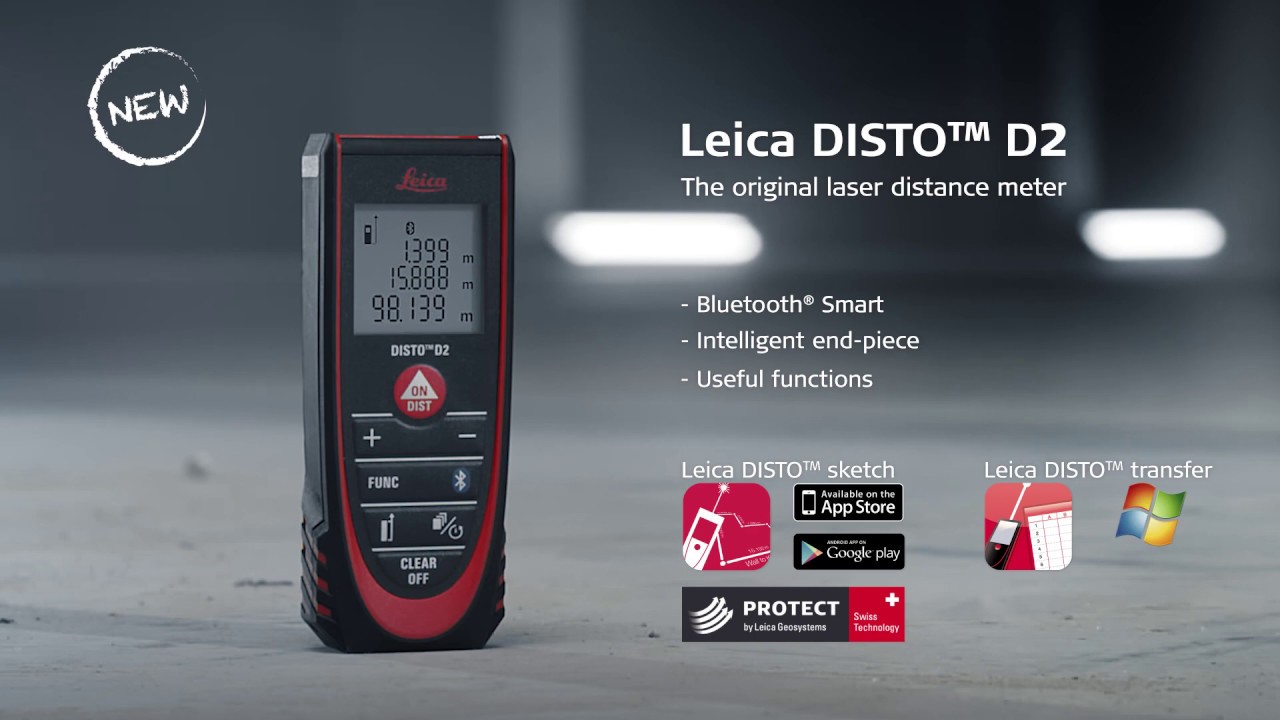 How to use the DISTO™ D2 endpiece | EngineerSupply - YouTube