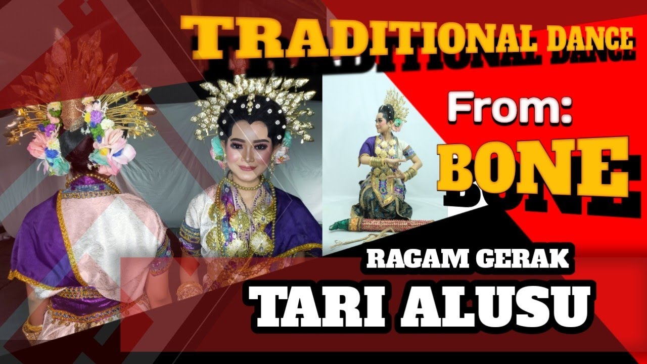 RAGAM GERAK TARI ALUSU BONE (SAORAJA ART'S) - YouTube