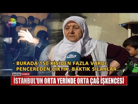 İstanbul'un orta yerinde Orta Çağ işkencesi