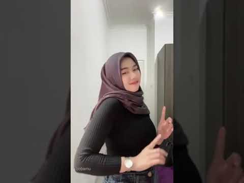jilbab itam boba tegangkan buaya darat 😆