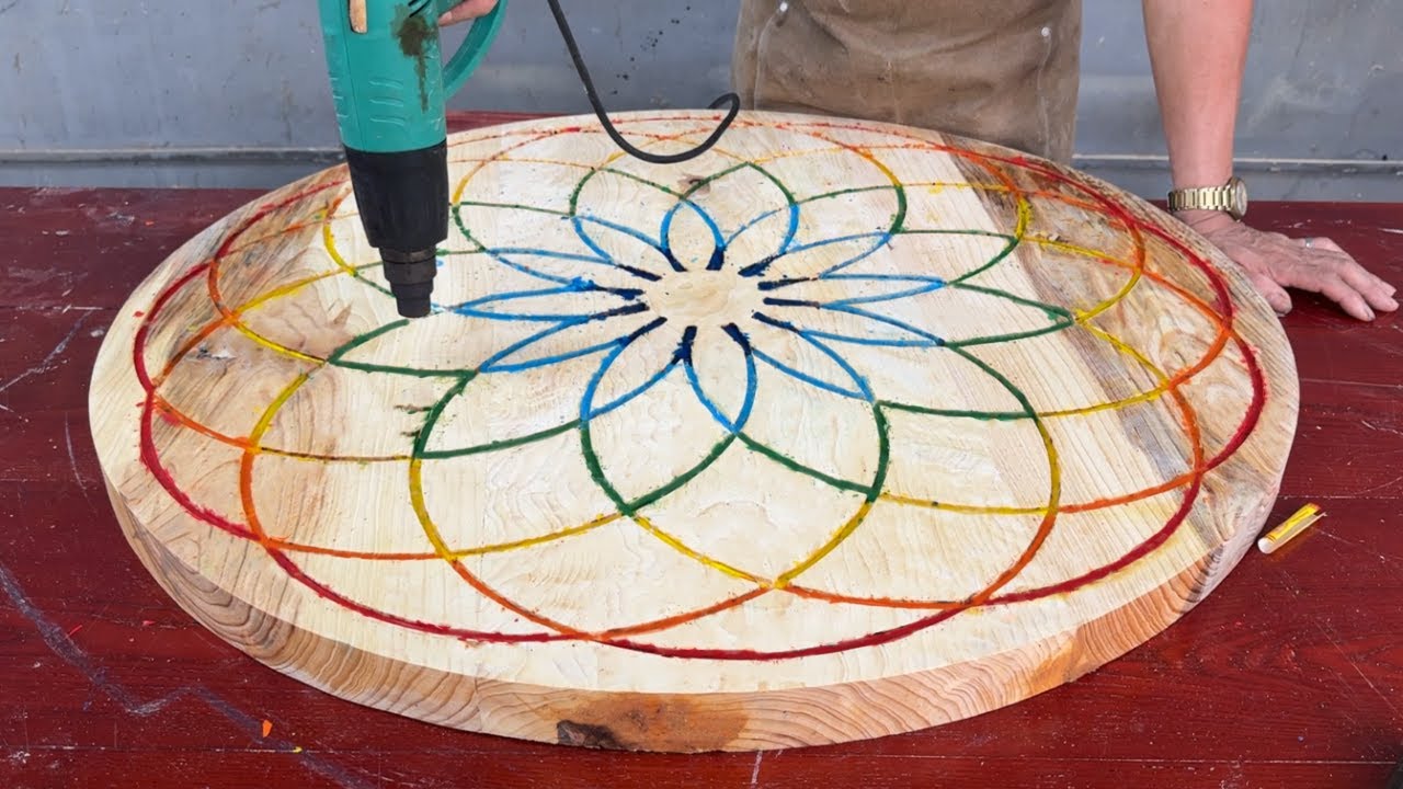Amazing Skills of The Carpenter Turn Raw Wood Into Masterpieces ...
