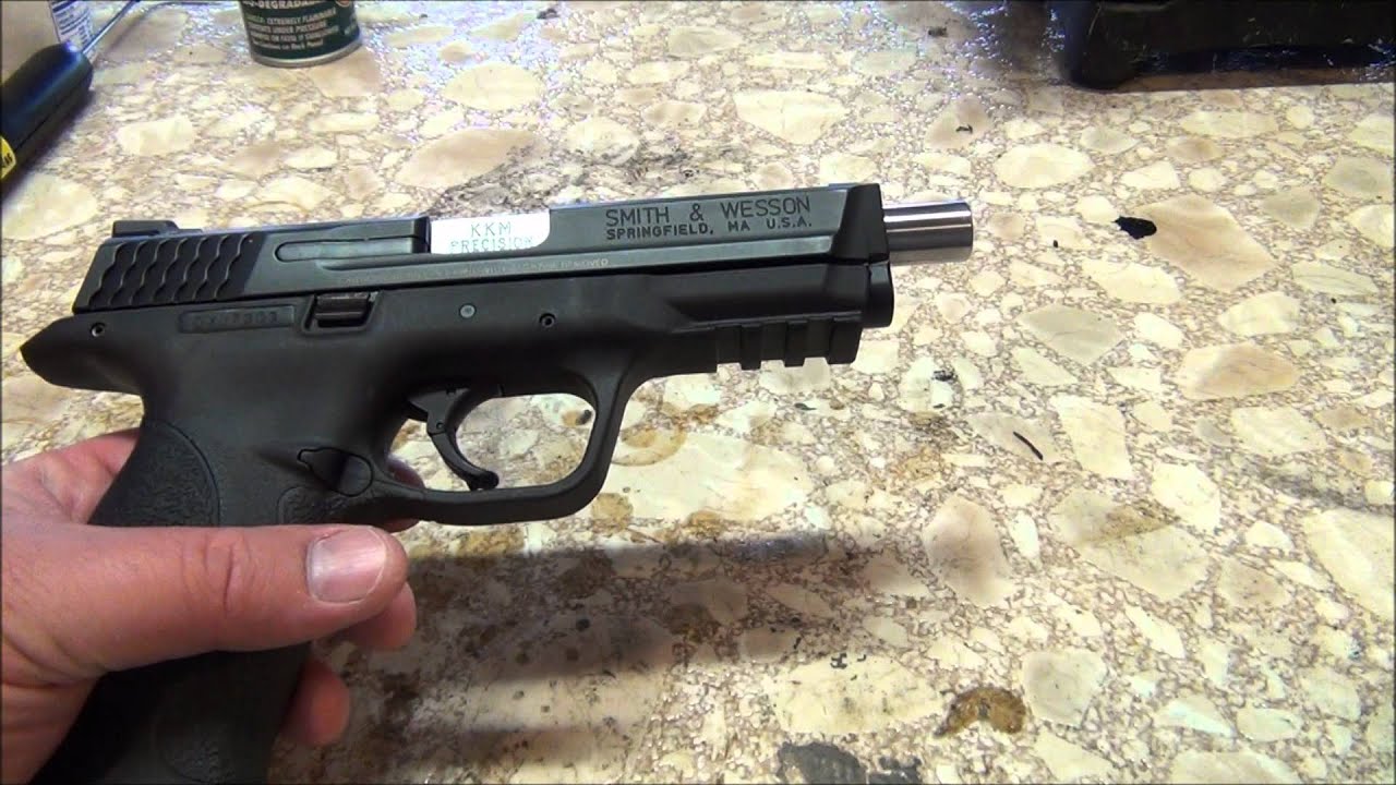 S&W M&P Trigger Job Part 2 - YouTube