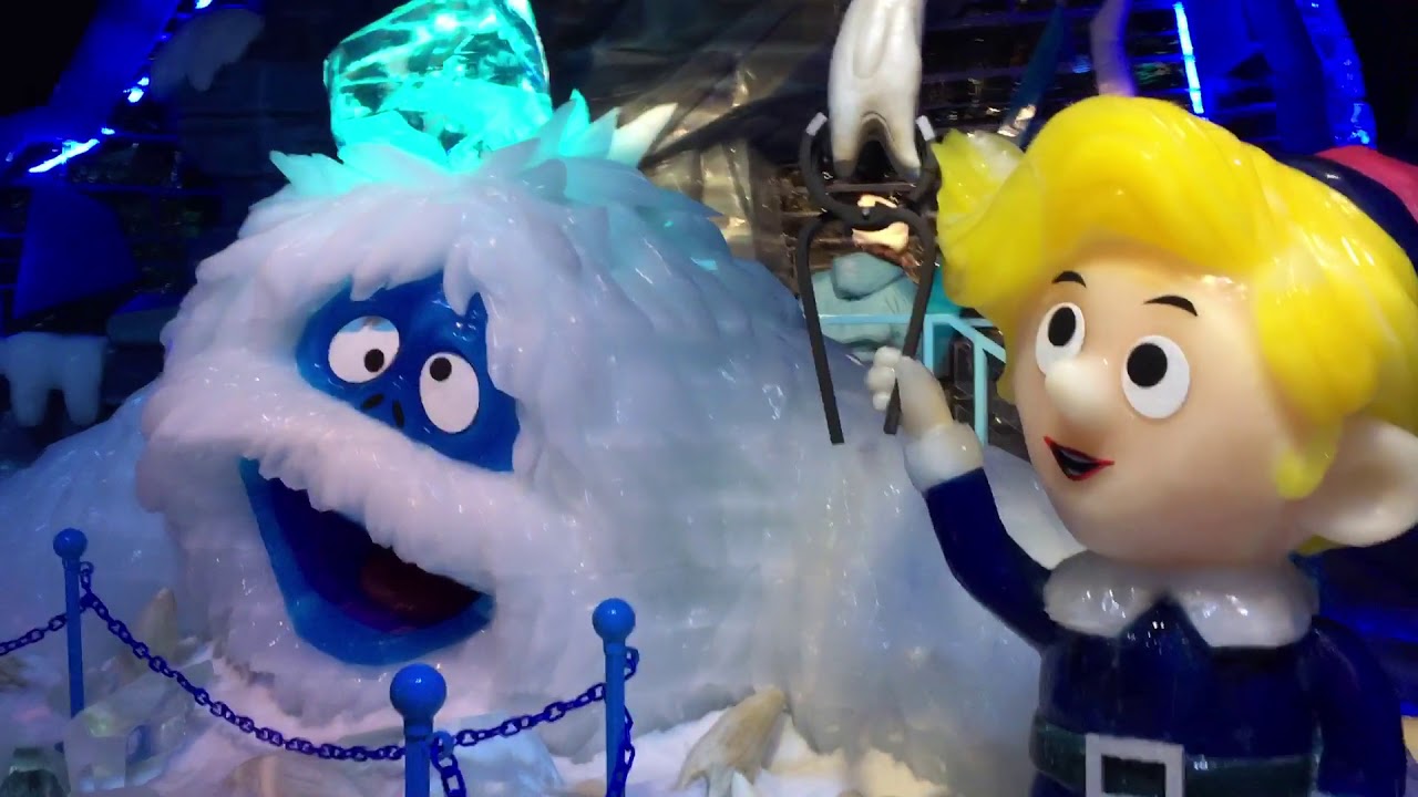 Bumble and Snow Monster - Rudolph at Gaylord National ICE 2017 - YouTube