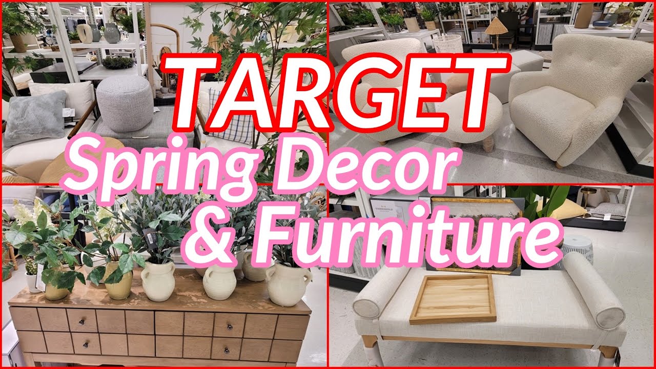 TARGET SPRING HOME DECOR AND FURNITURE 2023 SHOP WITH ME - YouTube