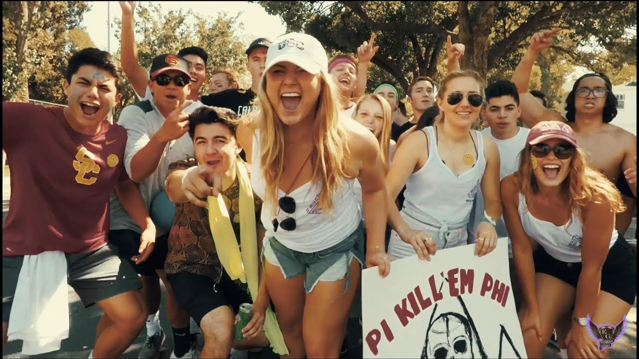 Tri Delta USC - Dodgeball - YouTube