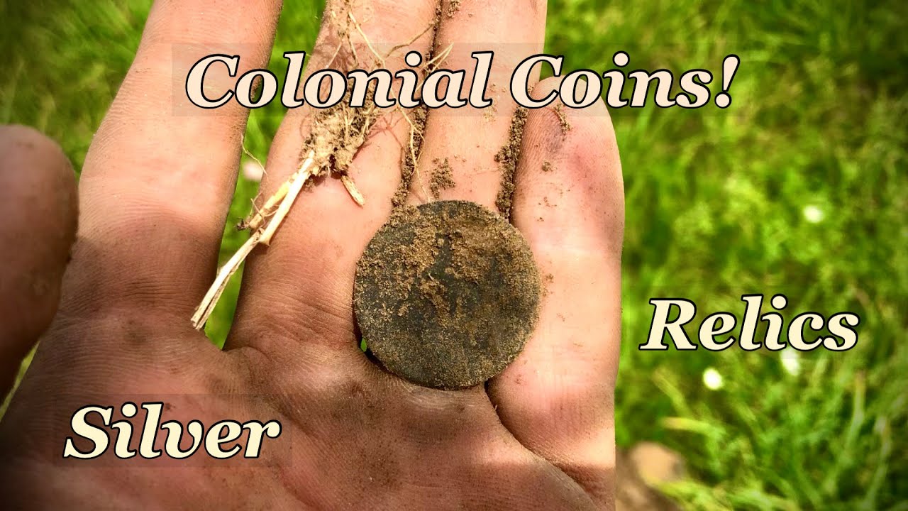 RARE Colonial Coin Found Metal Detecting #16 - YouTube