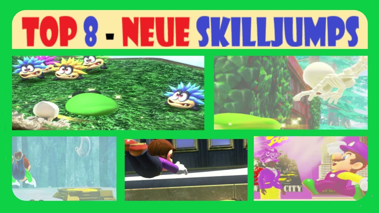 8 herausfordernde Impossible Jumps? | Super Mario Odyssey - YouTube