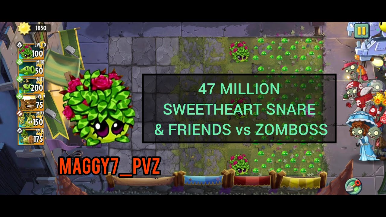47 MILLION!!! Week 367 Sweetheart Snare and Friends vs. Zomboss Season ...