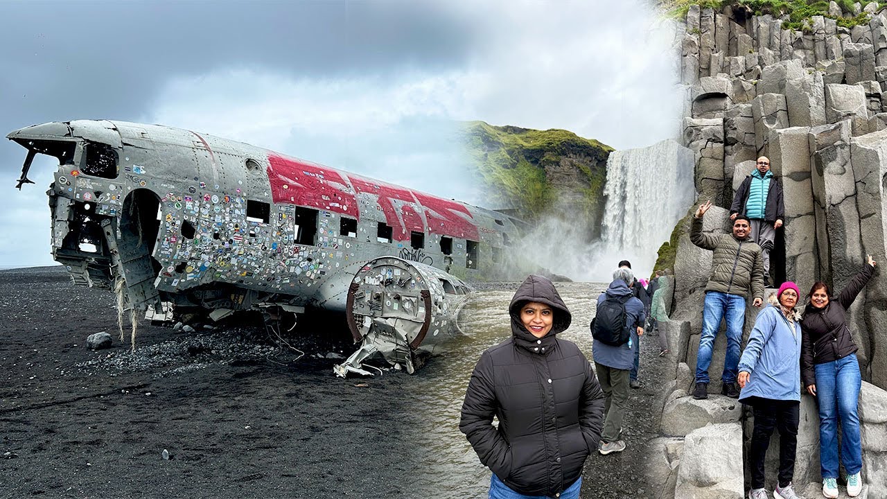 Living Our Dream - অপূর্ব একটা দেশ 😍!! Scariest Beach in Iceland 🌊 ...