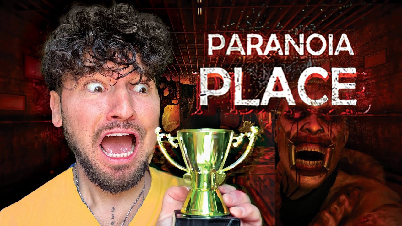 We Finally Beat The Hardest Horror Game!! (Paranoia Place) - YouTube