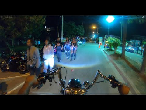 Black Bike Week 2023 | BDC "Black Light" Party | Riding "To & From ...